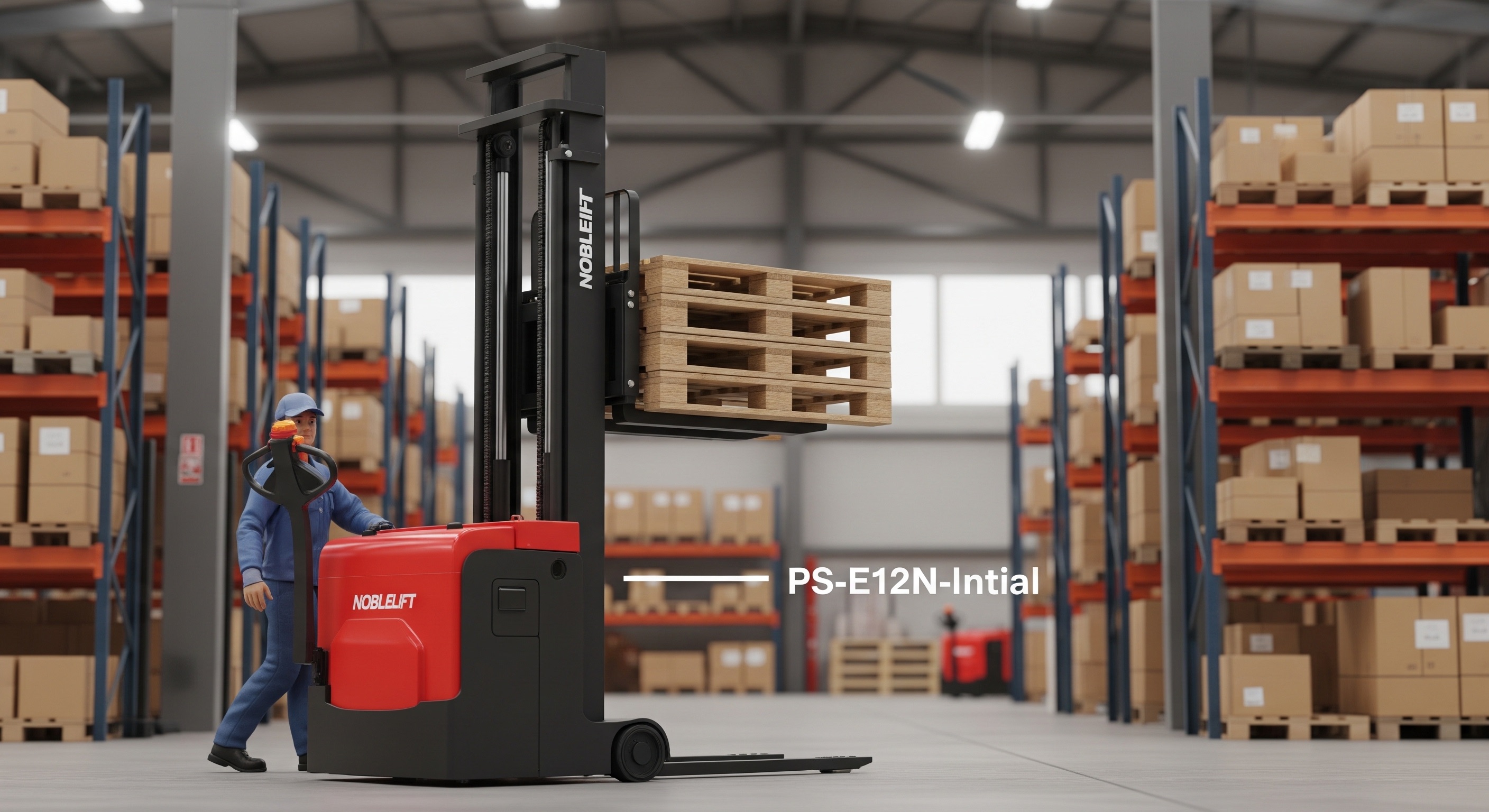 Noblelift PS-E12N-Initial – Elektro-Hochhubwagen 1,2 t Deutschland