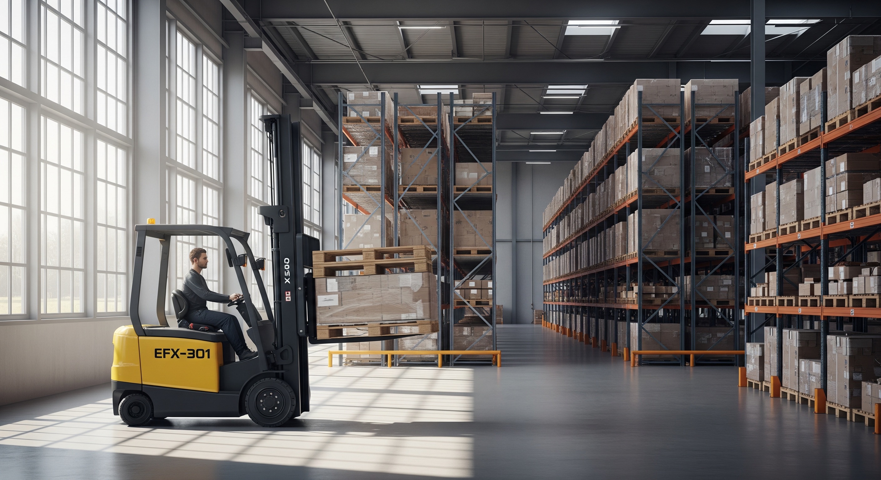 EP EFX-301 HD – Elektro-Gabelstapler mit 3 t | Lithium-Technologie