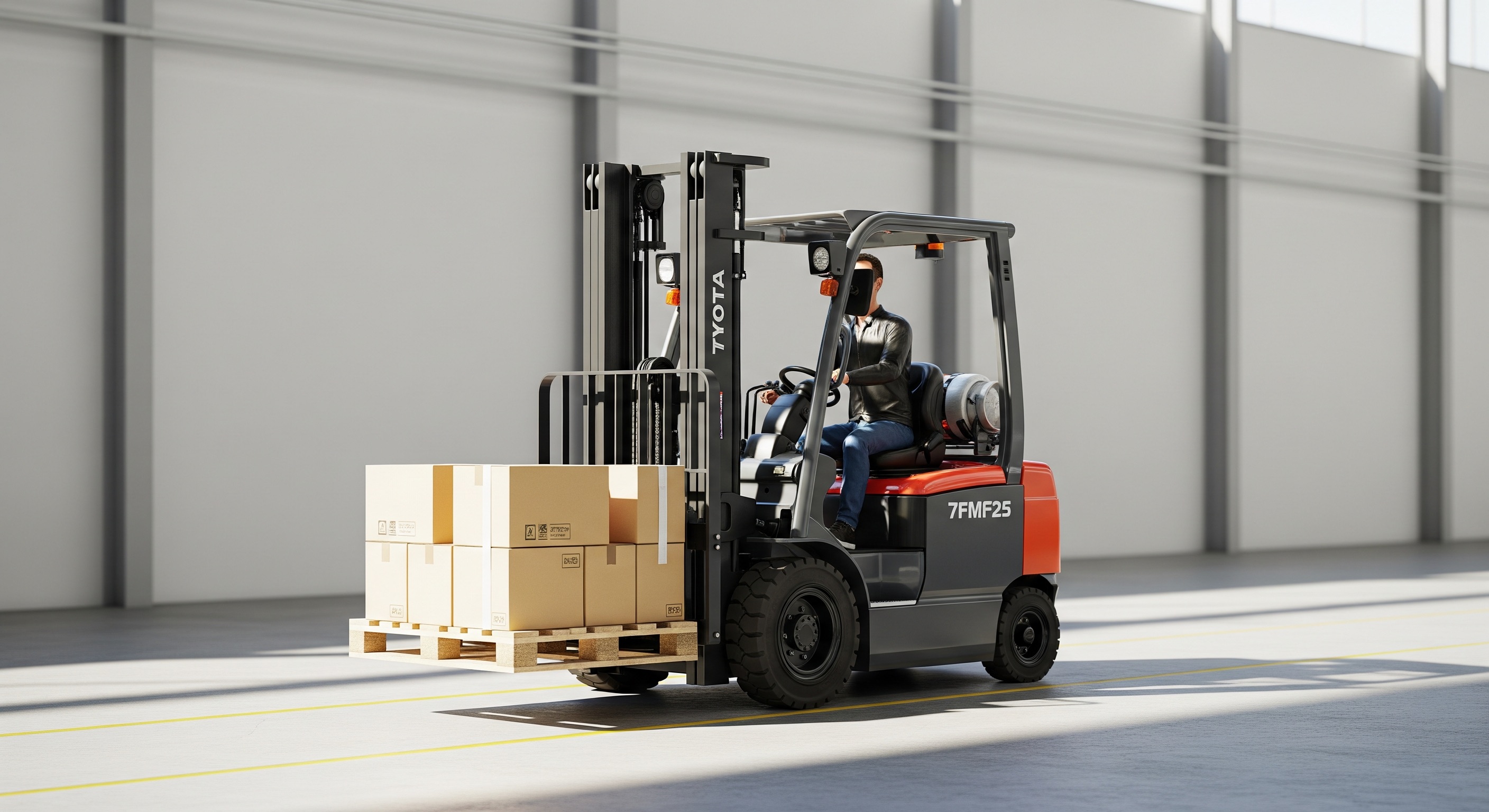 Toyota 7FBMF25 – Elektro-Gabelstapler für Lager und Industrie