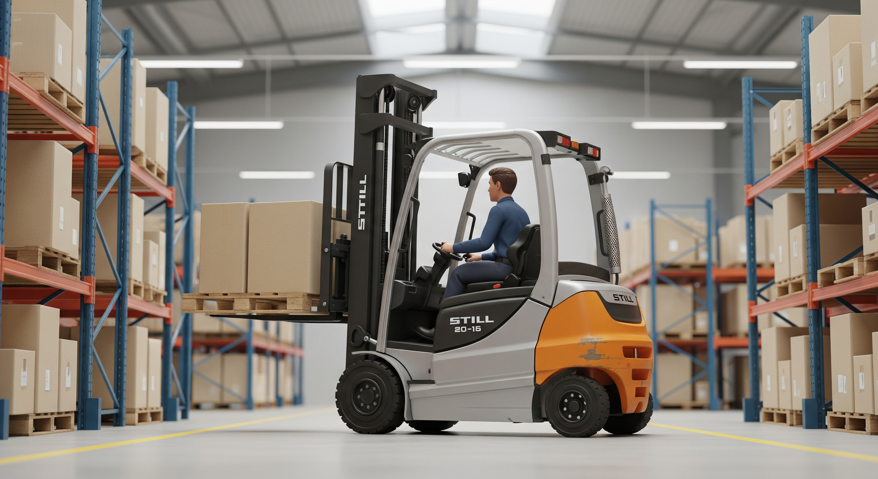 Still RX 20-16 – kompakter Elektro-Gabelstapler für Lager & Logistik